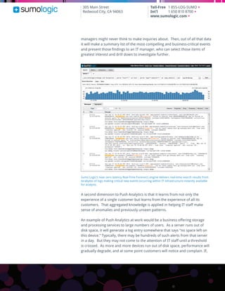 Meeting the Challenge of Big Data Log Management | PDF