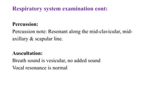 Nephrotic Syndrome Case Presentation | PPTX