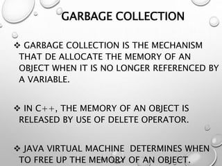 INTRODUCTION OF JAVA | PPTX | Programming Languages | Computing