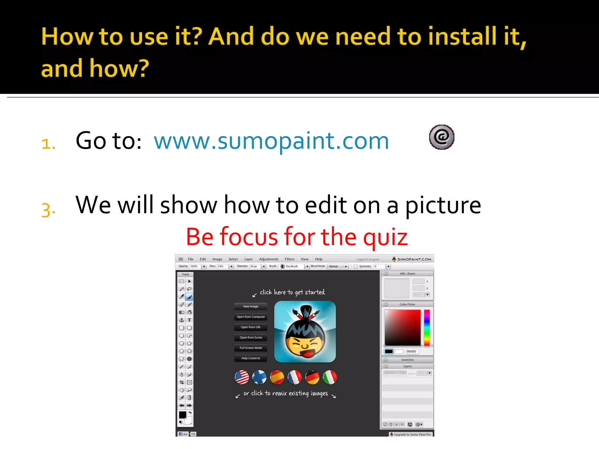 Sumo paint | PPT