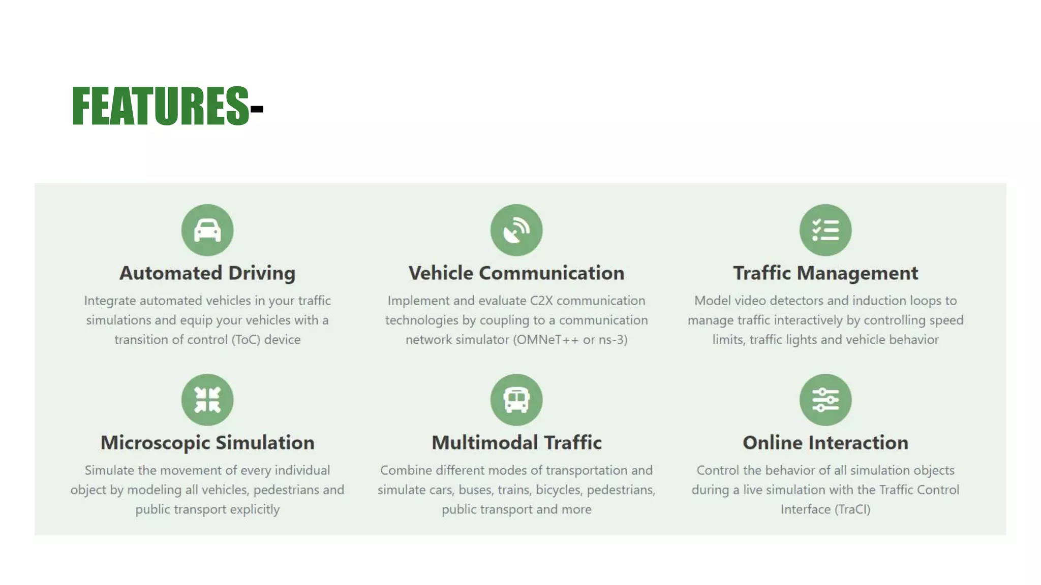 Sumo Simulation Of Urban Mobility Pptx