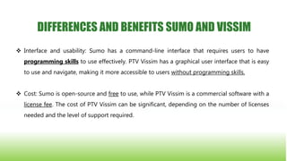 SUMO ( SIMULATION OF URBAN MOBILITY) | PPTX