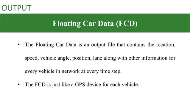 Sumo Simulation Of Urban Mobility Pptx