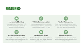 SUMO ( SIMULATION OF URBAN MOBILITY) | PPTX