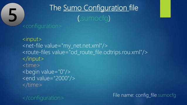 Sumo tutorial: 1) Manual Network creation, 2) OSM to Netwrok, 3) OD Matrix to trip Generation ...