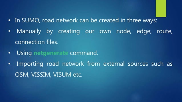 Sumo tutorial: 1) Manual Network creation, 2) OSM to Netwrok, 3) OD ...