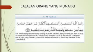 Sumpah dokter dan ciri orang munafiq | PPTX