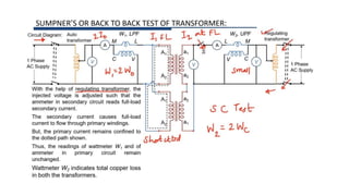 Polarity Test Sumpners test back to back test | PPT