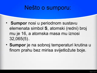 Sumpor | PPT