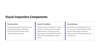Sump Pump Maintenance Inspection Checklist with eAuditor Audits and ...