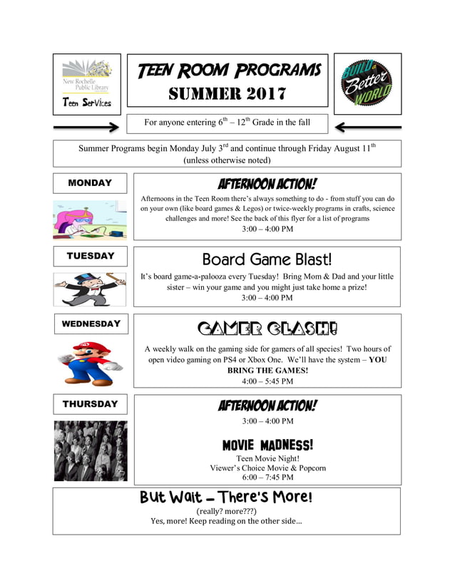 Summer Program flyer 2017 | PDF