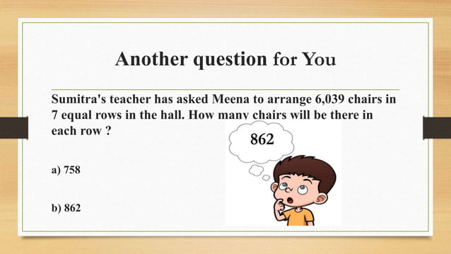 Sums on division | PPT