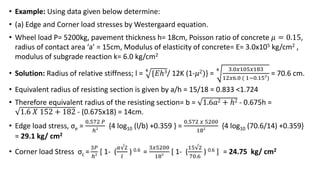 Sums on Rigid Pavement Design | PPTX