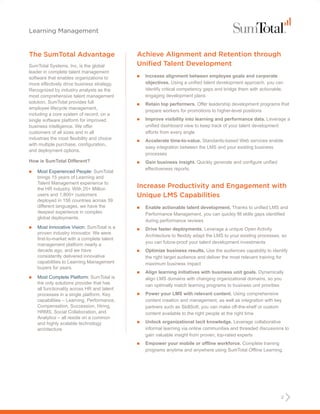 Sumtotal Larning Management Software | PDF | Human Resources | Business