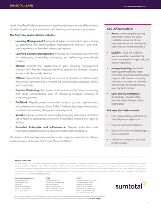 SumTotal Learn | PDF | Business | Business and Finance