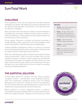 SumTotal Workforce | PDF