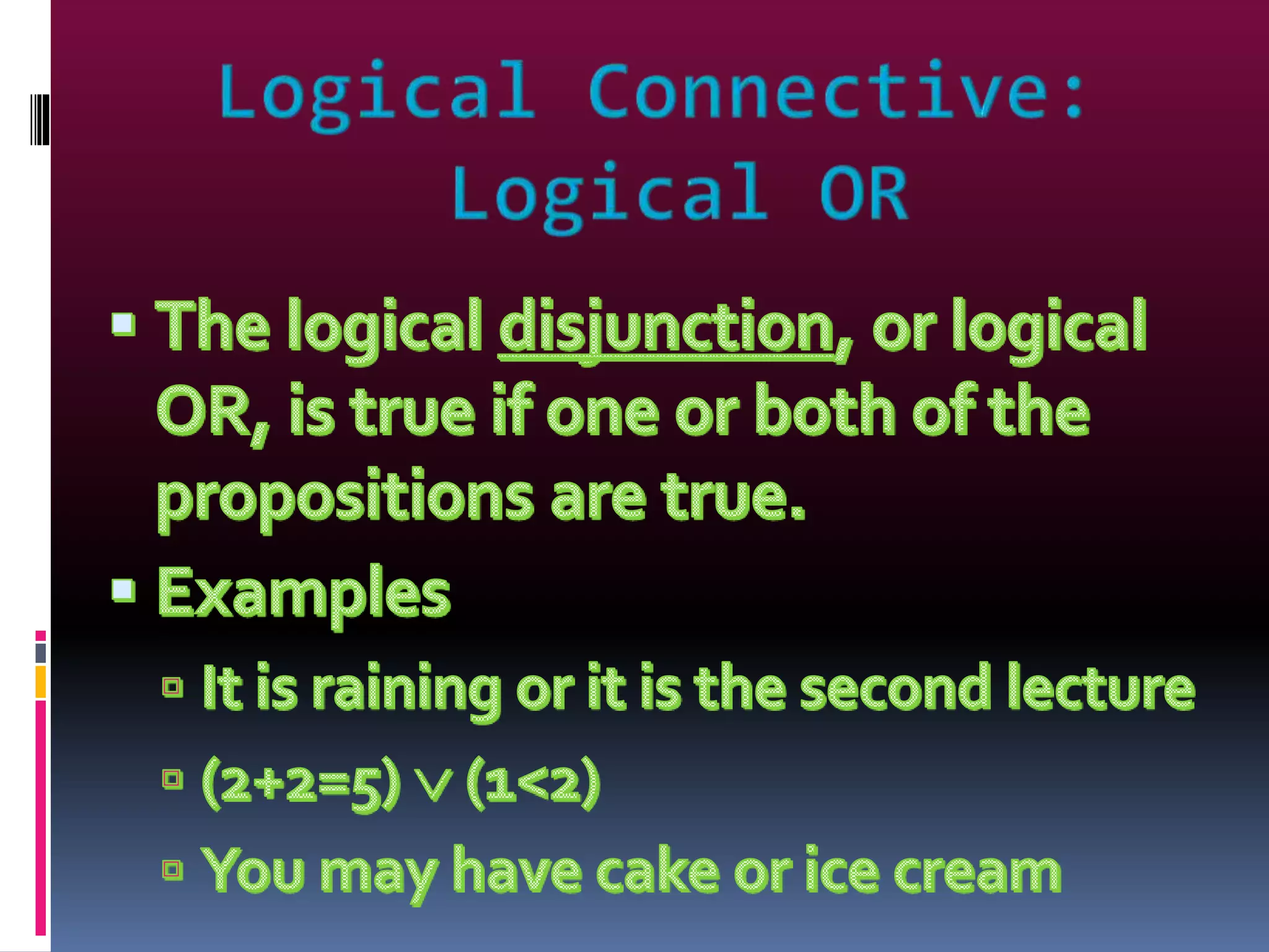 Discrete Mathematics - Propositional Logic | PPTX