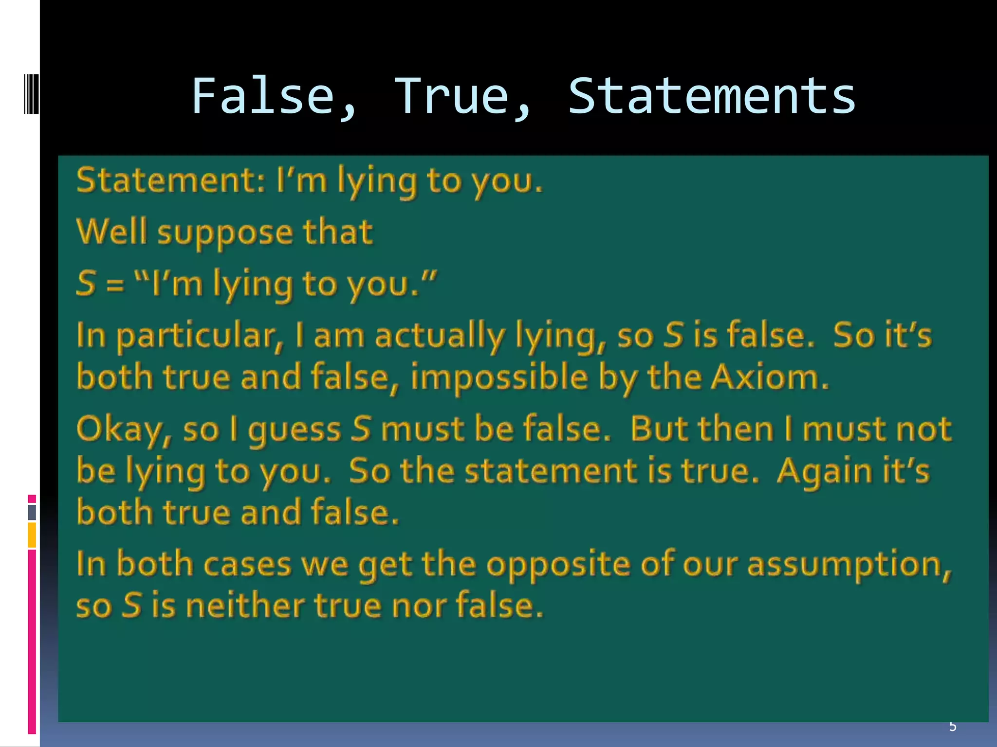 Discrete Mathematics - Propositional Logic | PPTX | Science