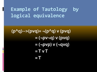 Discrete Mathematics - Propositional Logic | PPTX