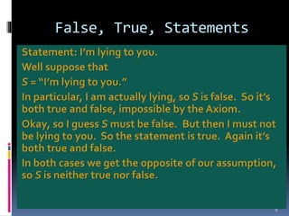 Discrete Mathematics - Propositional Logic | PPTX