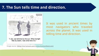 Presentation about the sun and its characteristics. | PPTX
