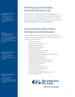 SunGuard brochure leed.4.2018