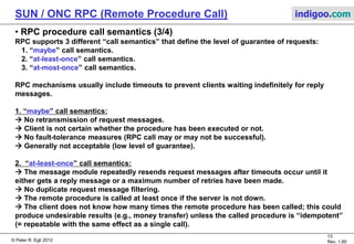 Sun RPC (Remote Procedure Call) | PDF