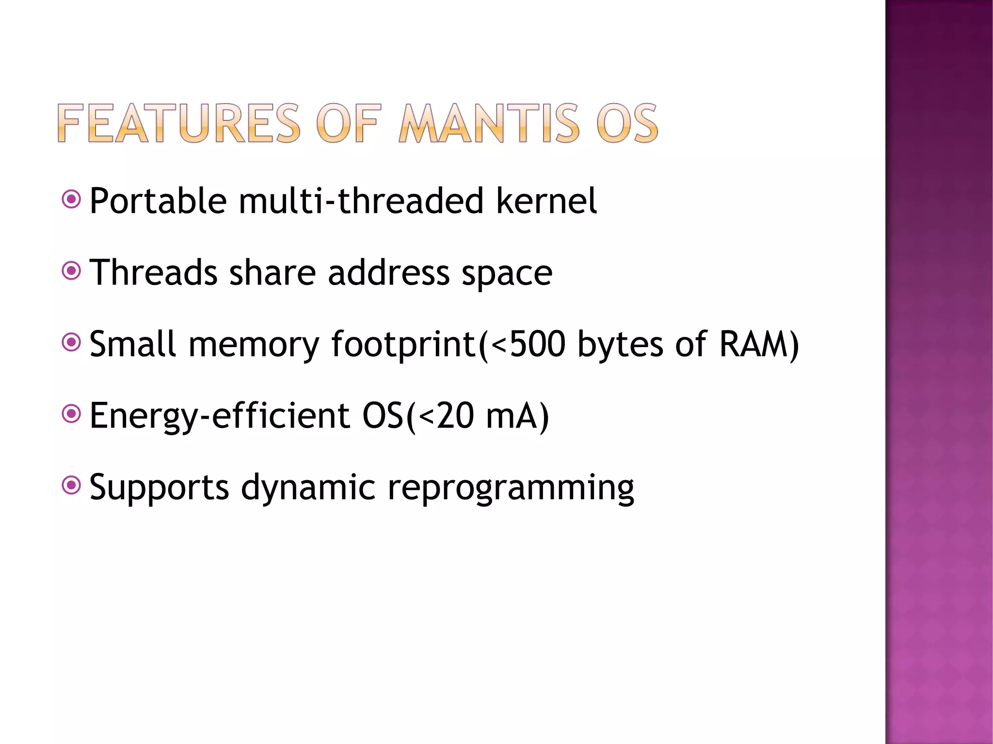 Sun Spots And Mantis A Comparative Study | PPT