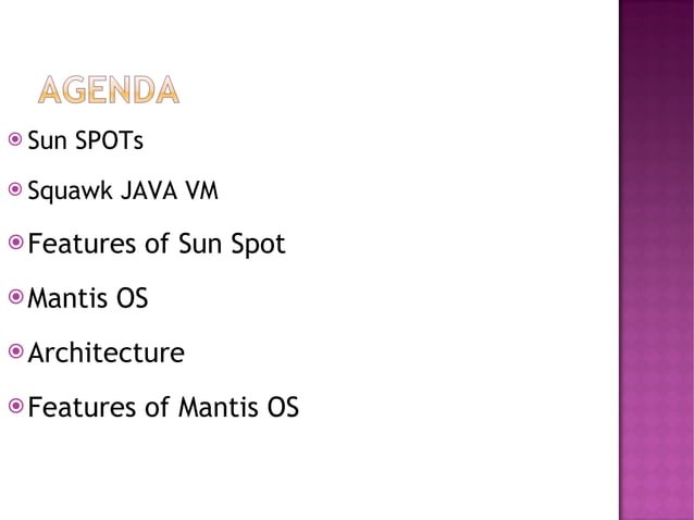 Sun Spots And Mantis A Comparative Study | PPT