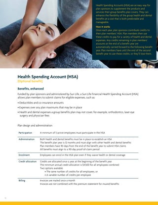 Sun advantage benefits summary guide | PDF