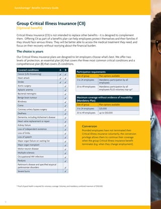 Sun advantage benefits summary guide | PDF