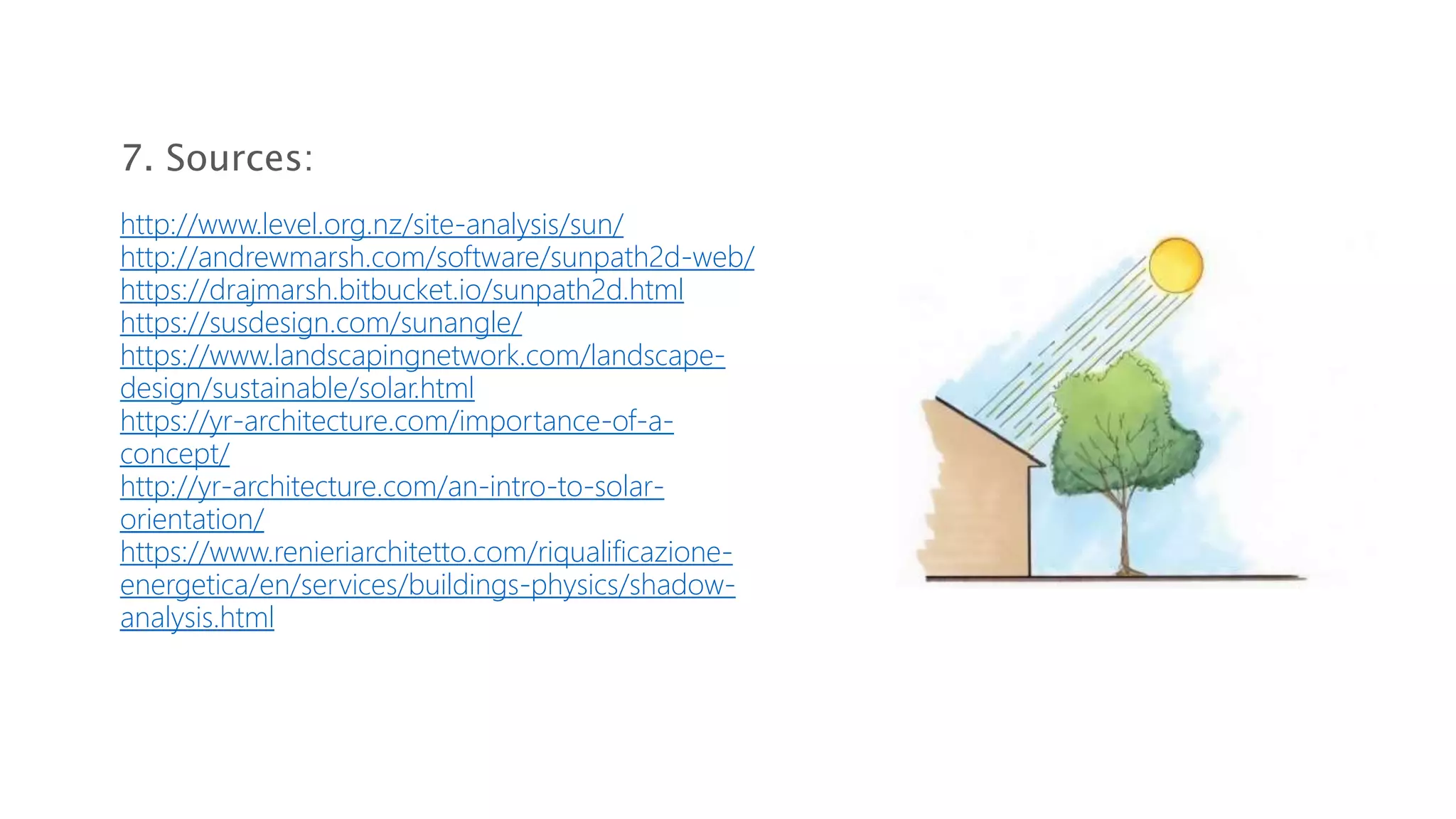 Sun Analysis in Architecture Design | PPTX