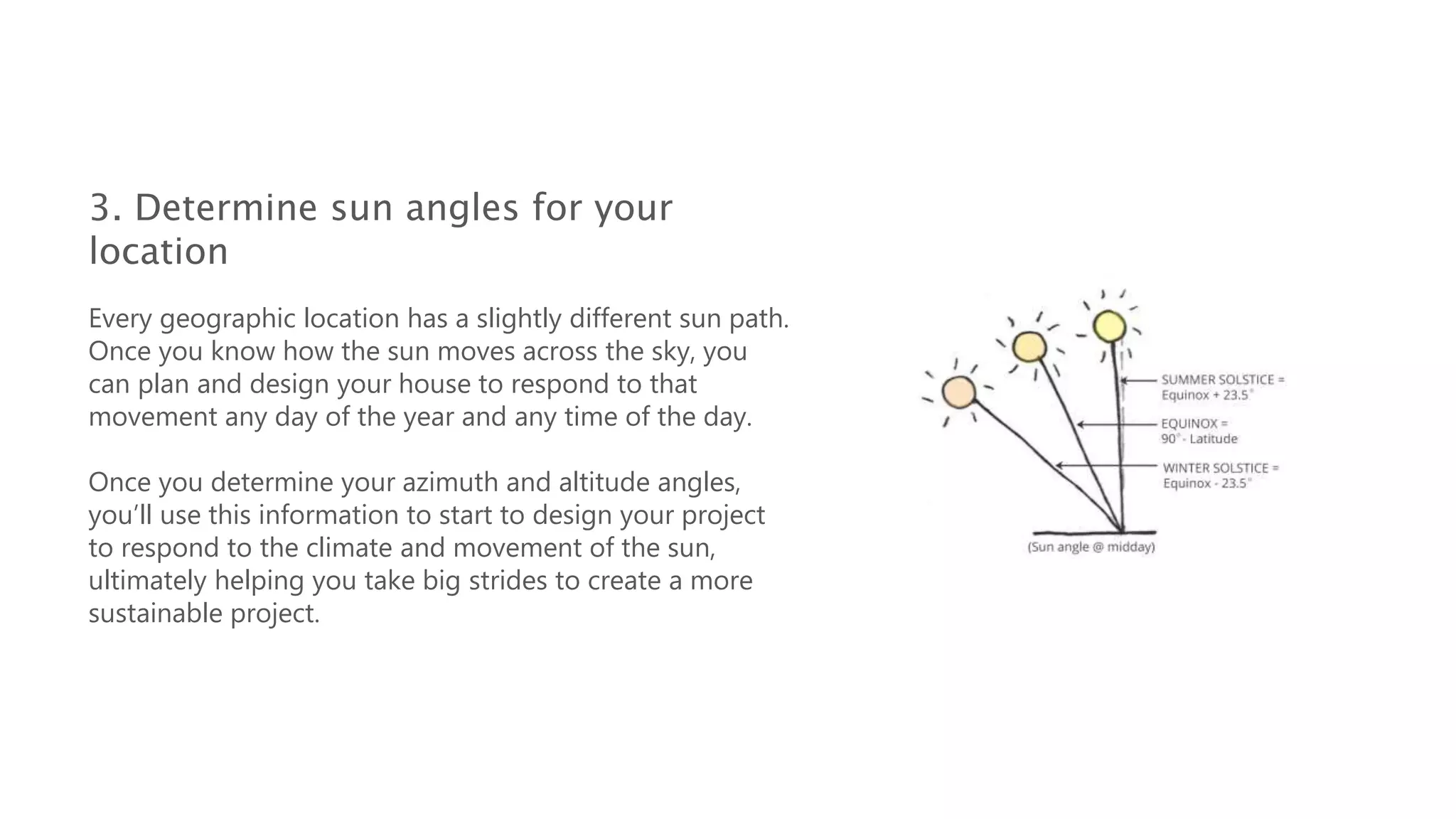Sun Analysis in Architecture Design | PPTX