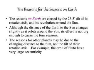 Sun and earth | PPTX