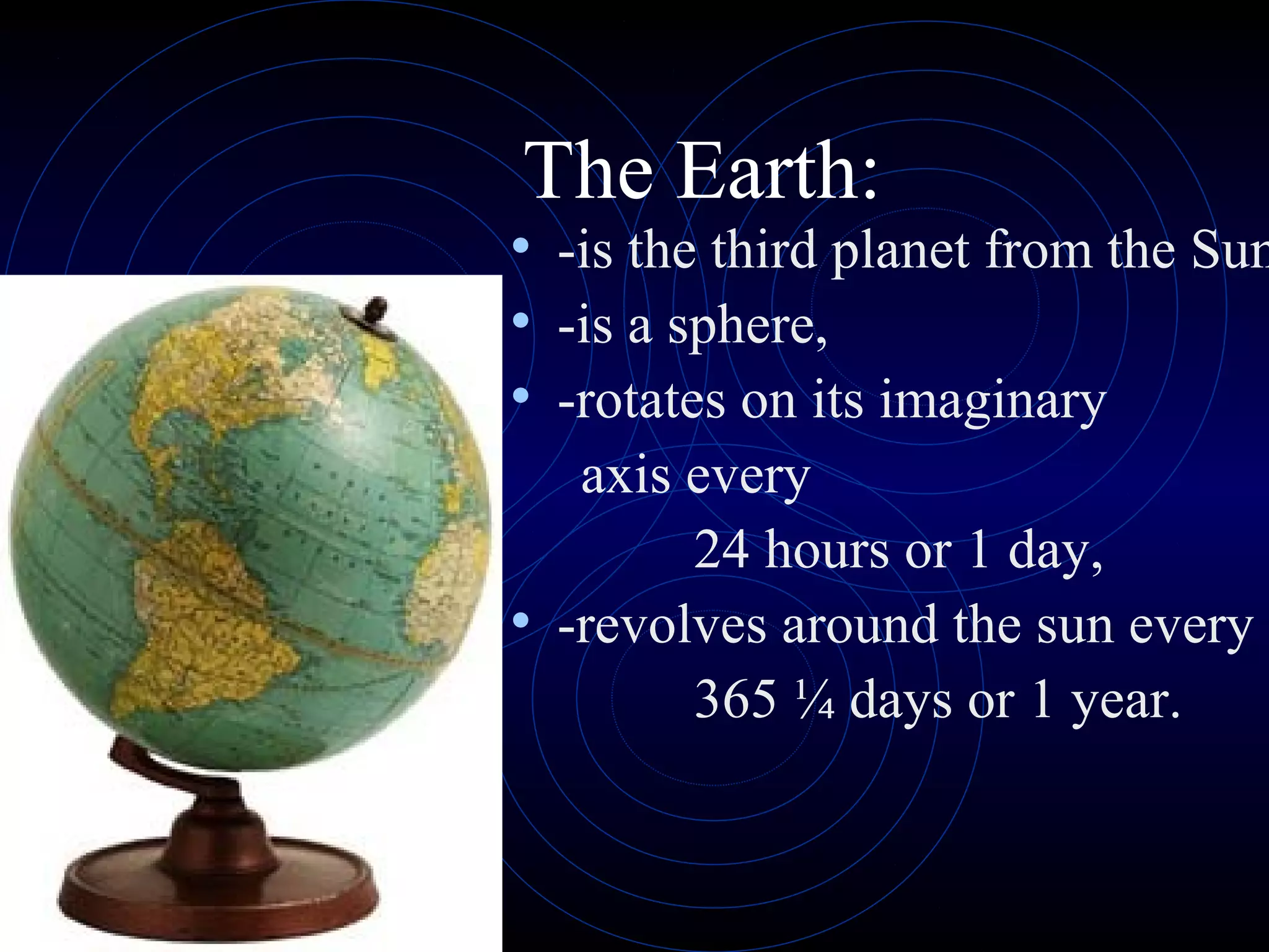 Sun and earth | PPT