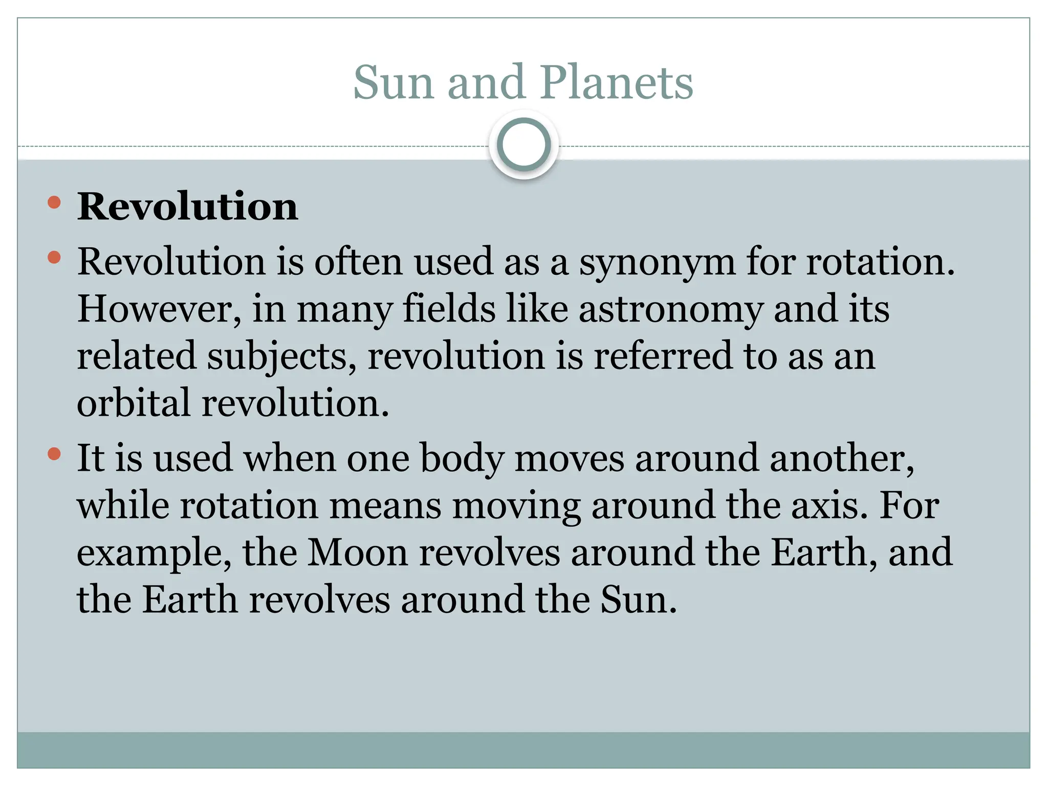 Sun and Planets SUNS AND PLANET PRESENTATION | PPT