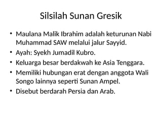 sunan_gresik_final dari silsilah dan keluarga.pptx