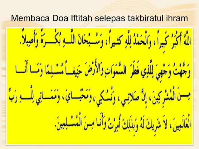 Sunat sunat dalam solat | PPTX
