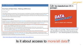 Where does Data Democracy begin? [Segment-Synapse, 2019] | PPT