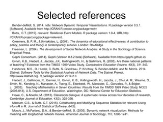 Exploring classroom interaction with dynamic social network analysis | PPT