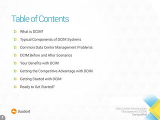 Data Center Infrastructure Management Demystified | PDF