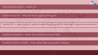 Enabling Learning and capacity building at scale with Sunbird | PPT