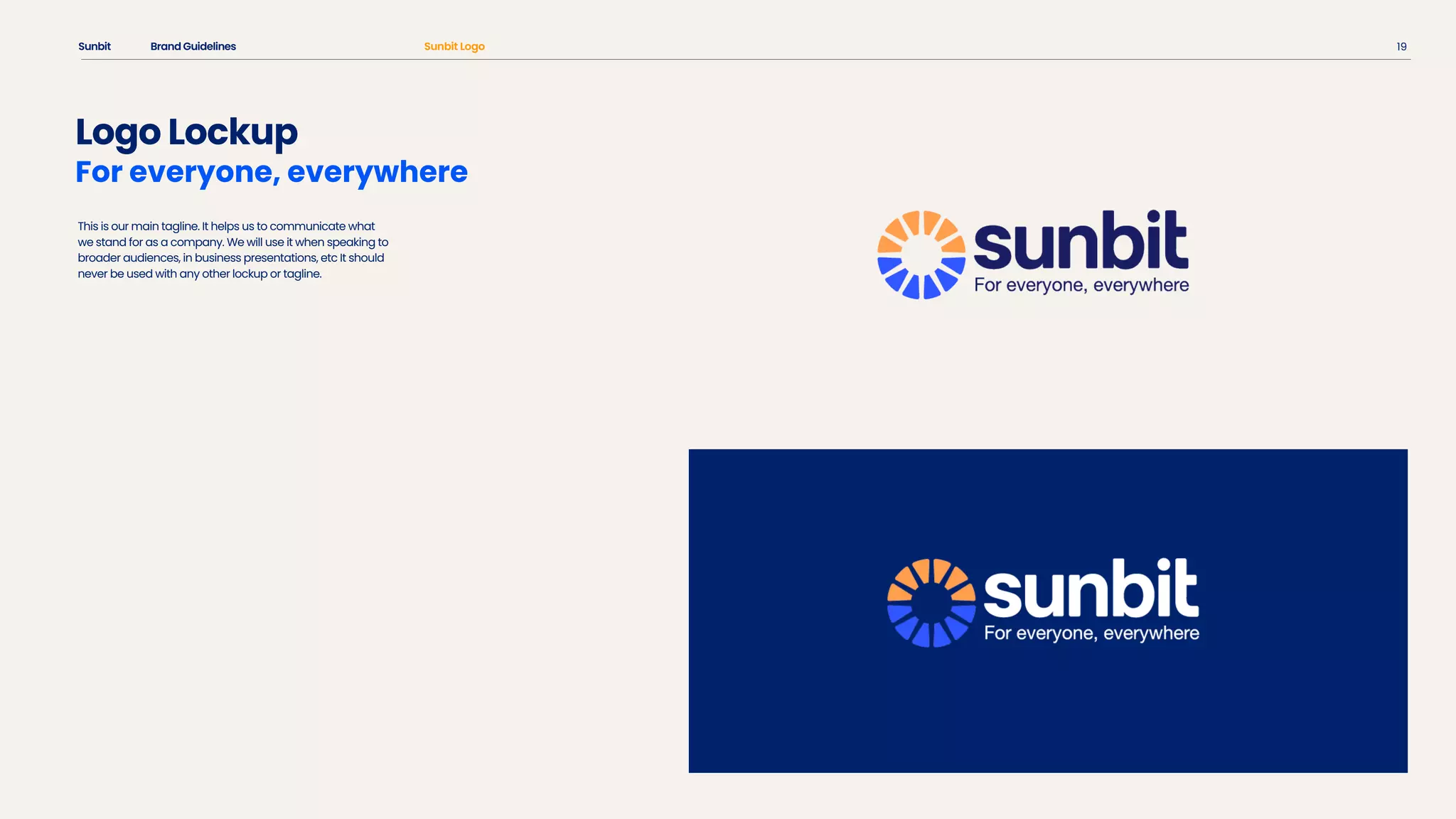 Sunbit Brand Guidelines | PDF