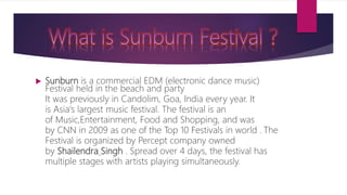 Sunburn Event management | PPTX