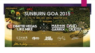 Sunburn Event management | PPTX
