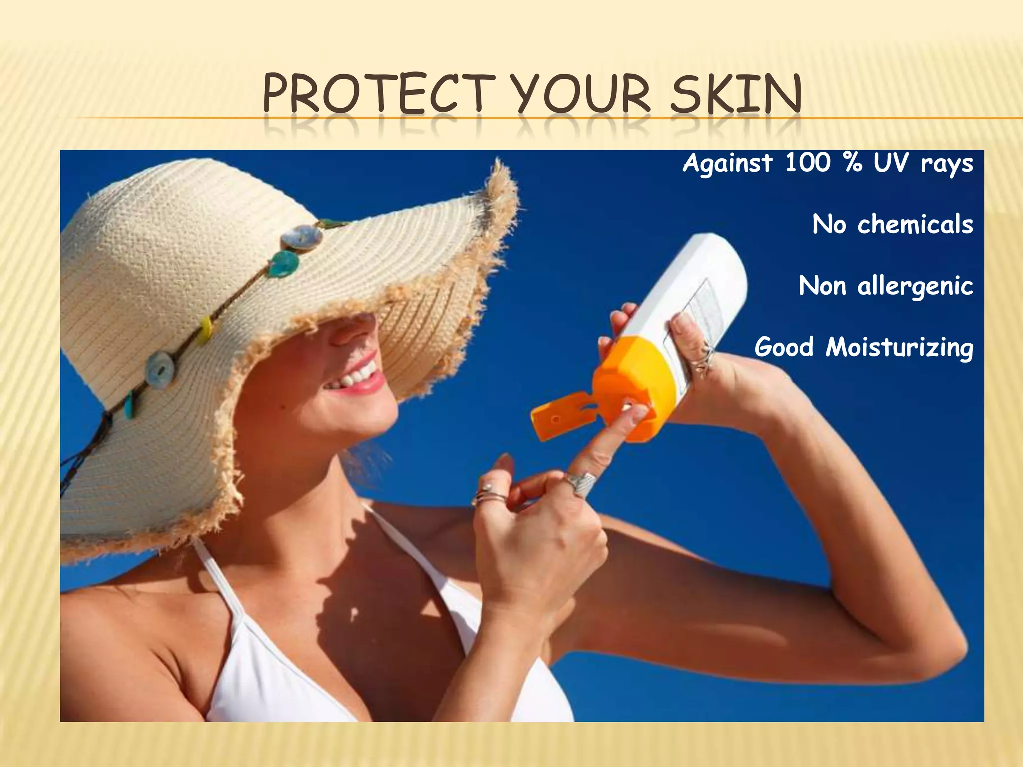 Sunburn prevention is key | PPTX