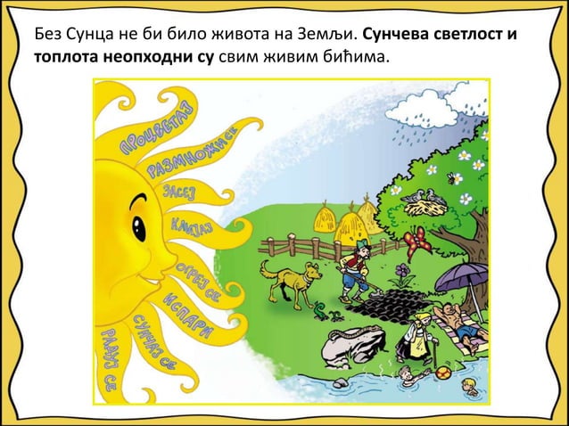 Sunceva svetlost i toplota | PPTX