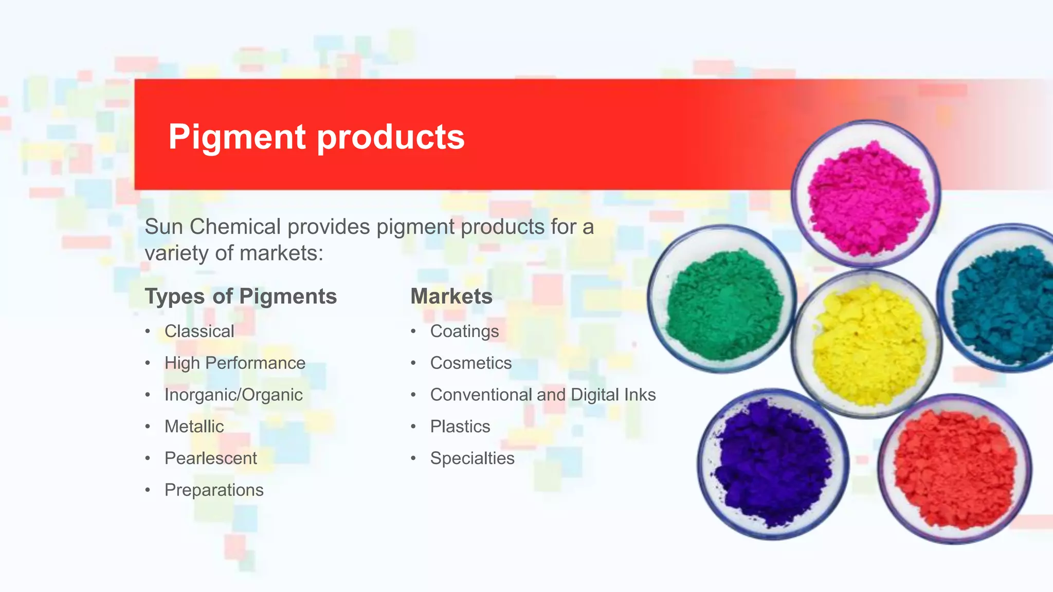 Sun chemical advanced materials presentation | PDF