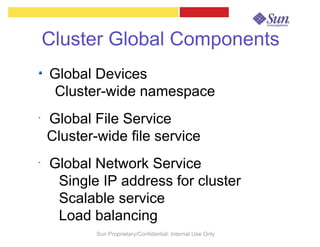 Sun cluster 3.0 introduce | PPT