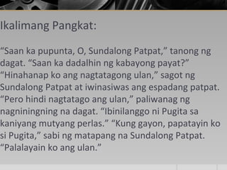 Sundalong patpat | PPT